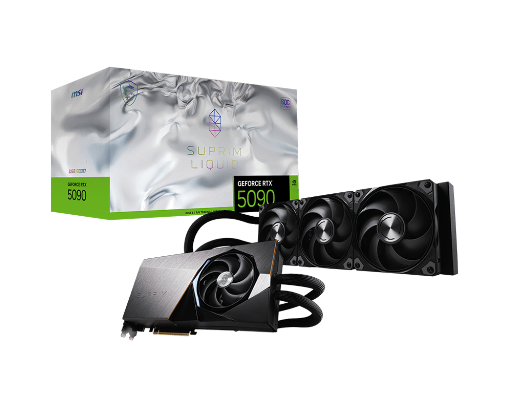 GeForce RTX 5090 32G SUPRIM LIQUID SOC | Karty graficzne – Sklep online ...